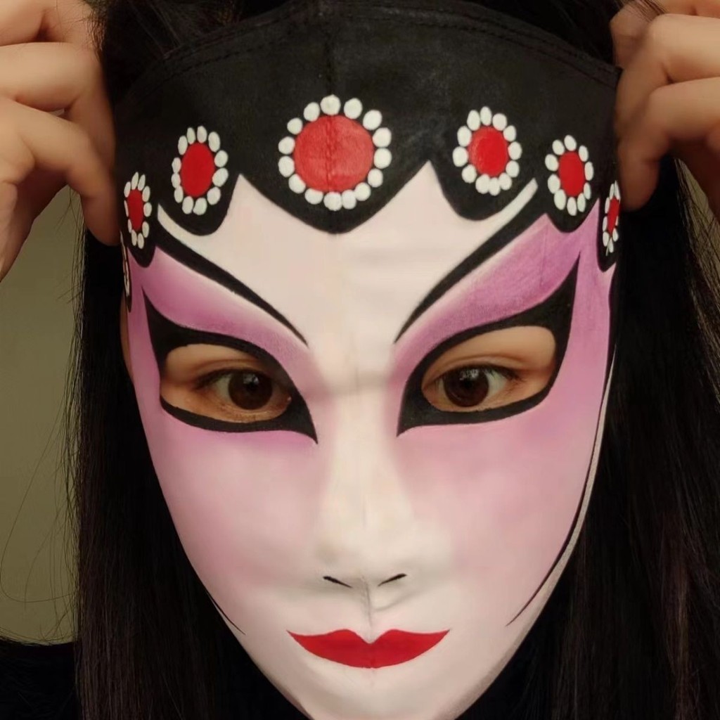 Sichuan Drama Face-Changing Hand-Painted Facebook, Customized According ...