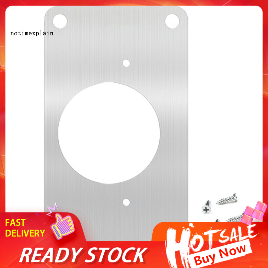 NTA Hinge Repair Plate Anti-Rust Secure Fixation Silver Color Stainless ...