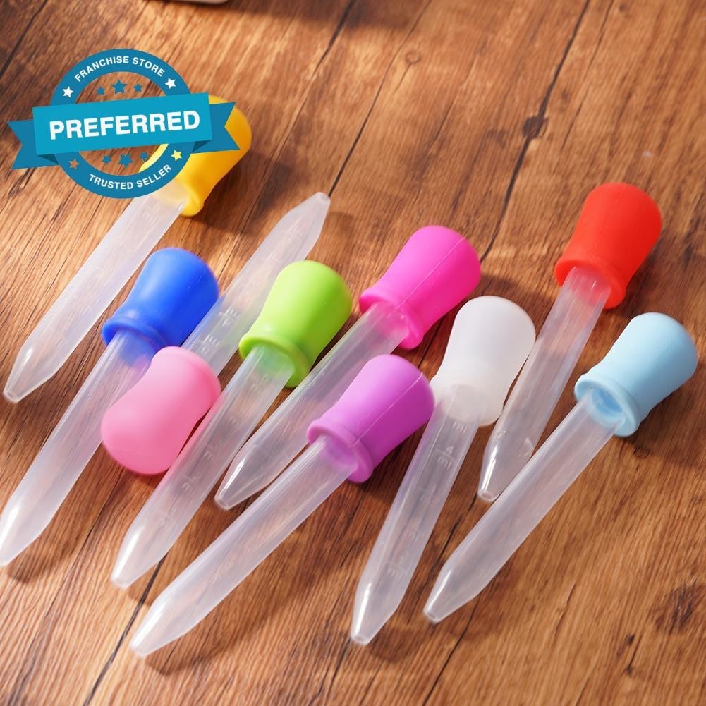 Clear Plastic Silicone 5ml Child Dropper Syringe For Feeding Medicines ...