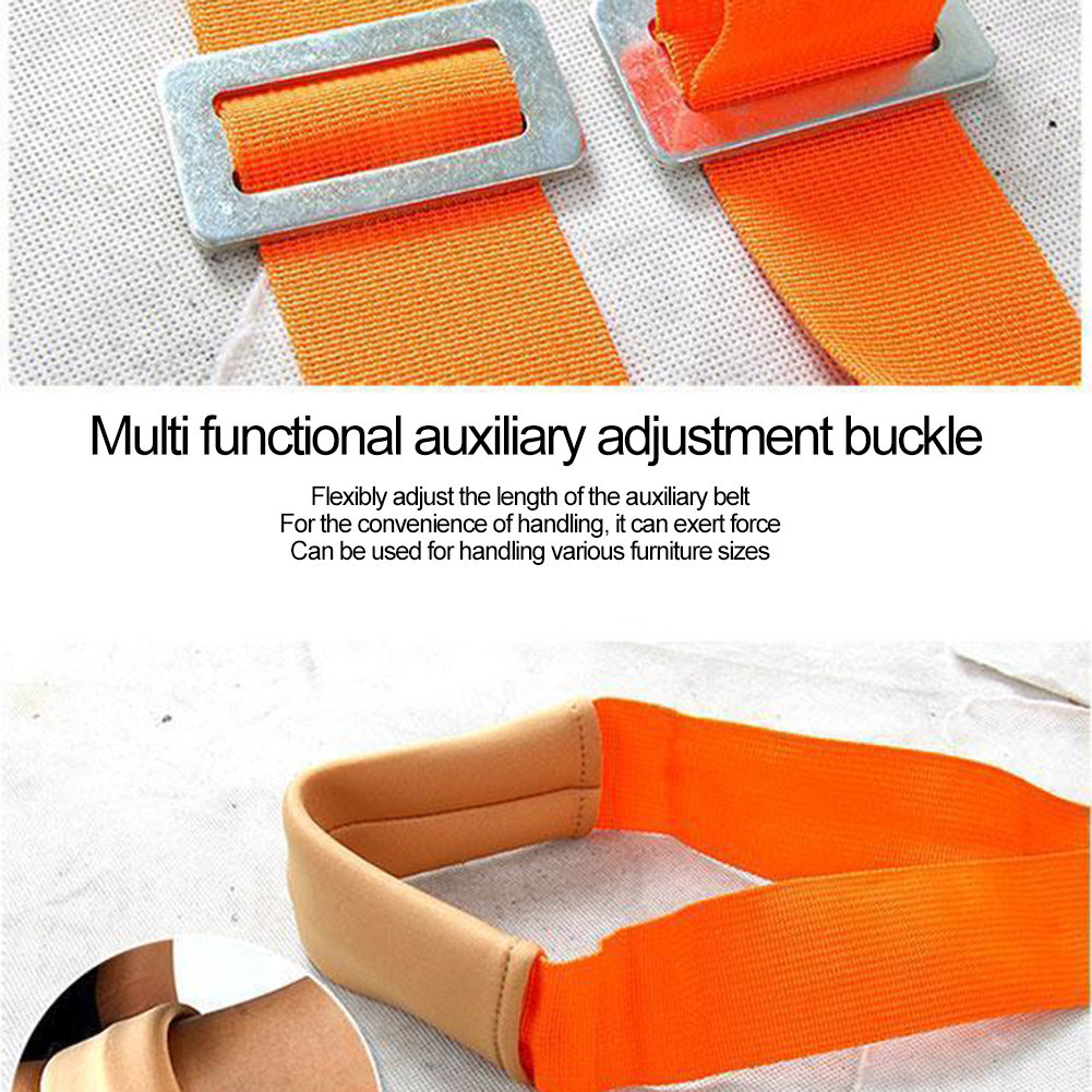 [Verne.my] 2-Person Lifting Moving Strap Lift Move Carry Furniture ...
