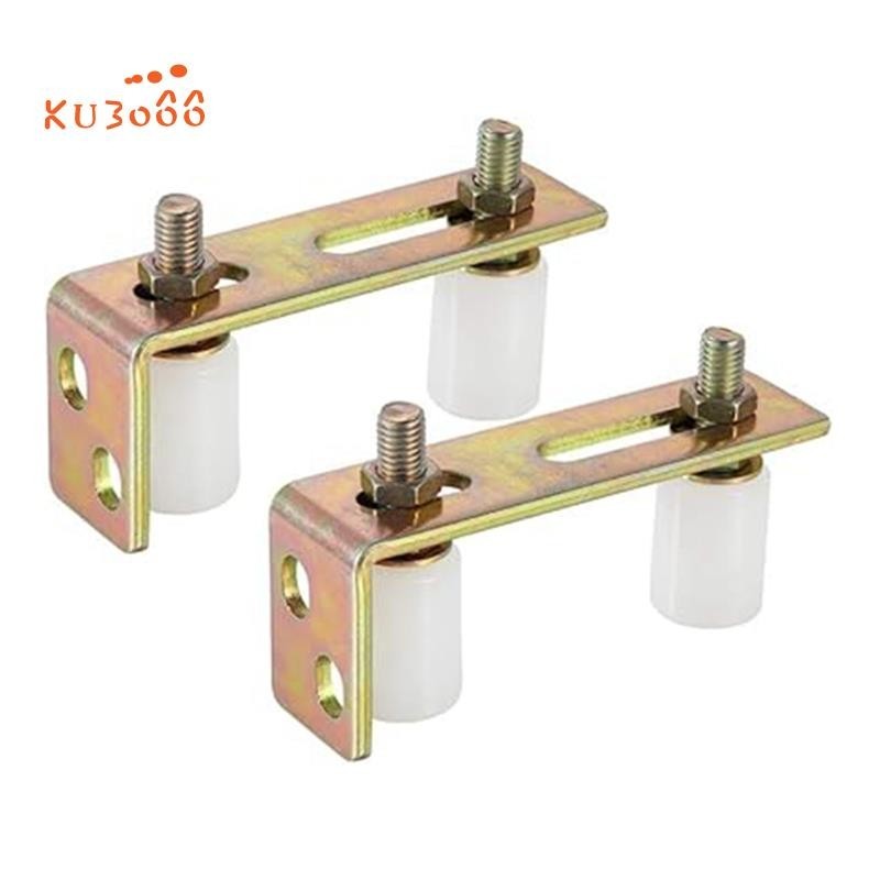 2PCS Patio Door Track Guide Rollers Sliding Door Guide Rollers with L ...