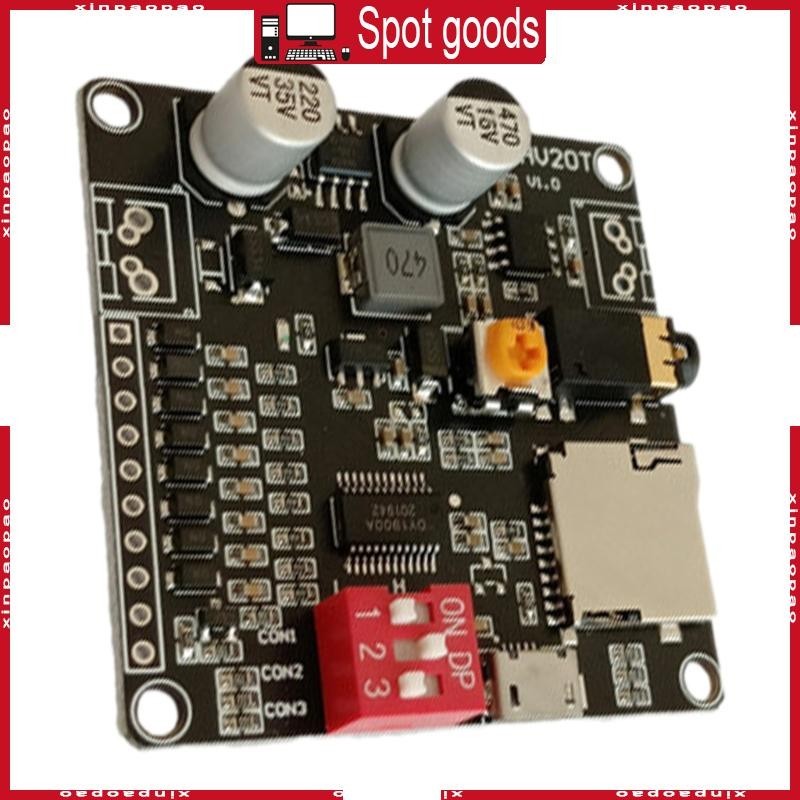 XI HV20T Voice Playback Module 12V 24V Power Supply 10W 20W Amplifier ...