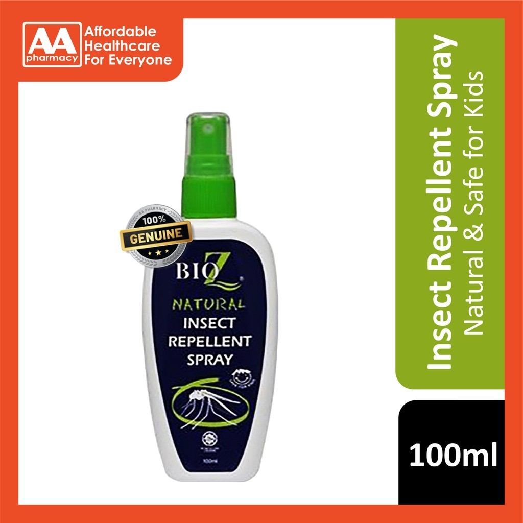 Bio Z Natural Insect Repellent Spray 100mL | Shopee Malaysia