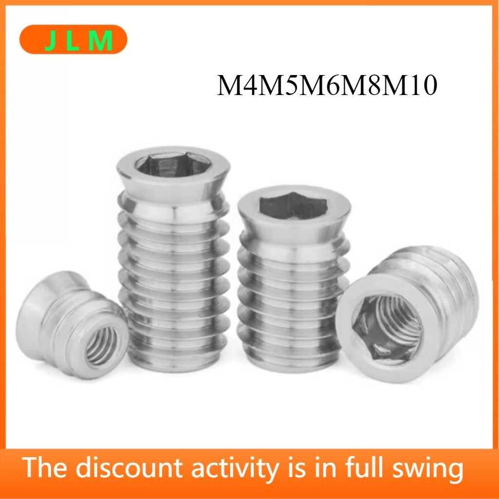 ((JLMP) Sus304 Hexagon Socket Countersunk Nut Pre-Buried Wood Nut with ...