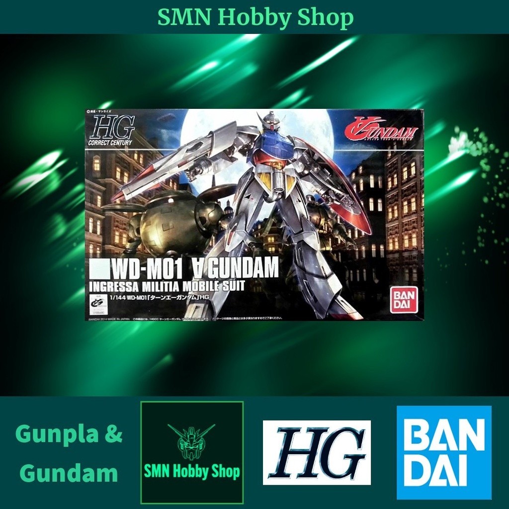 HG 1/144 WD-M01 Turn A Gundam 177 Gunpla Gundam Toys Plastic Model Kit ...