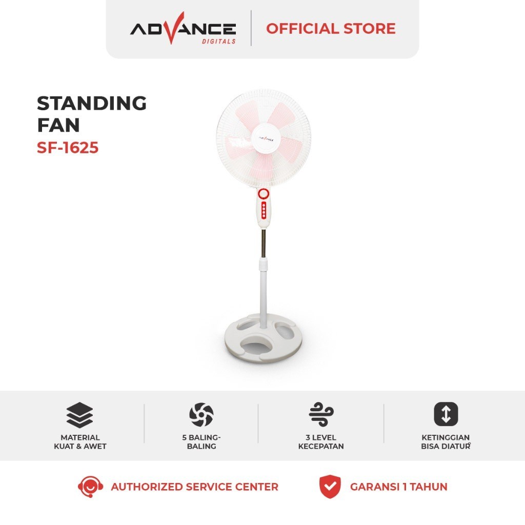 Advance Stand fan Stand fan 16inch 2in1 Sitting fan Desk fan Stand fan ...