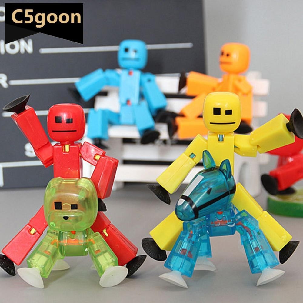 C5GOON Suction Cup Stickbot Toys Sticky Robbot Toys For Boys Stick Bot ...