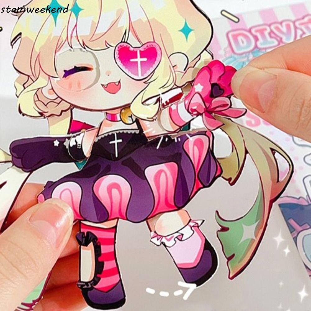 STAMWEEKEND DIY Paper Puppet Toy, Movable Handmade 3D Paper Puppet Toys ...