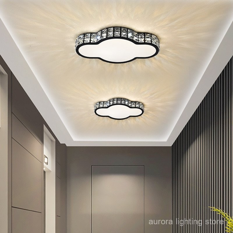 Lamps Ceiling Lamp New Crystal Aisle Light Modern Minimalist Corridor ...