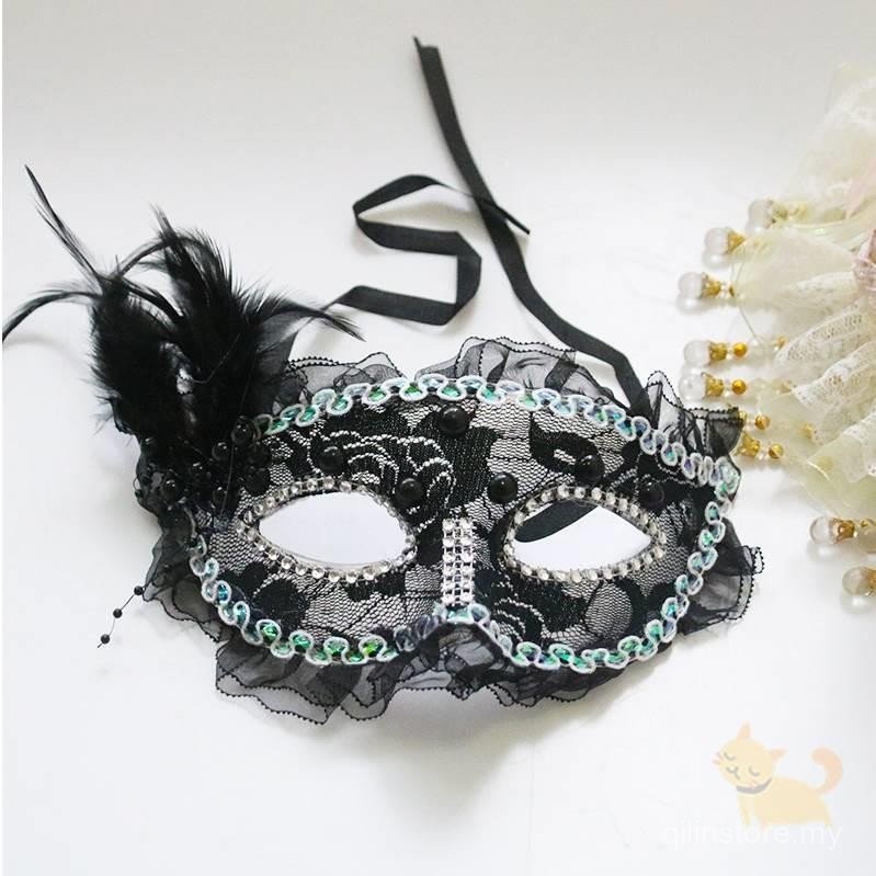 Christmas Party Makeup cos Masquerade Mask Adult Children Mask Half ...