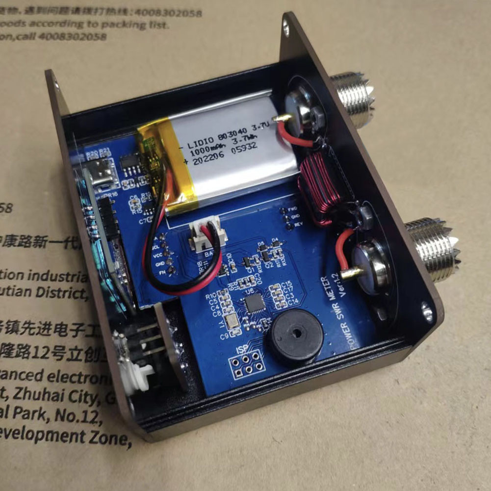 Mini High Frequency SWR Meter HF Digital Display Shortwave Power Meter ...