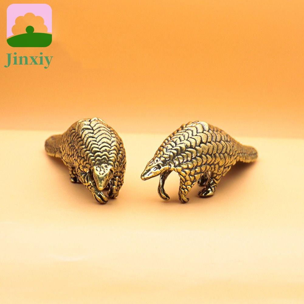 JINXIY Simulation Pangolin, Mini Antique Pangolin Sculpture, Retro ...