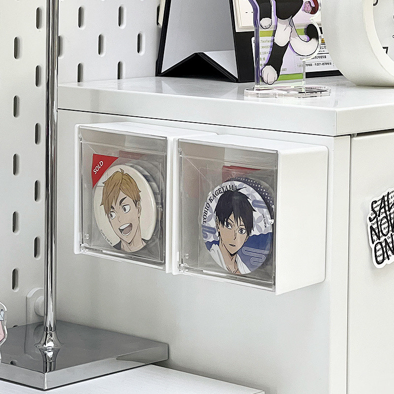 Mini Small Pain Cabinet Perforation-Free Desktop Cereal Bar Storage Box ...