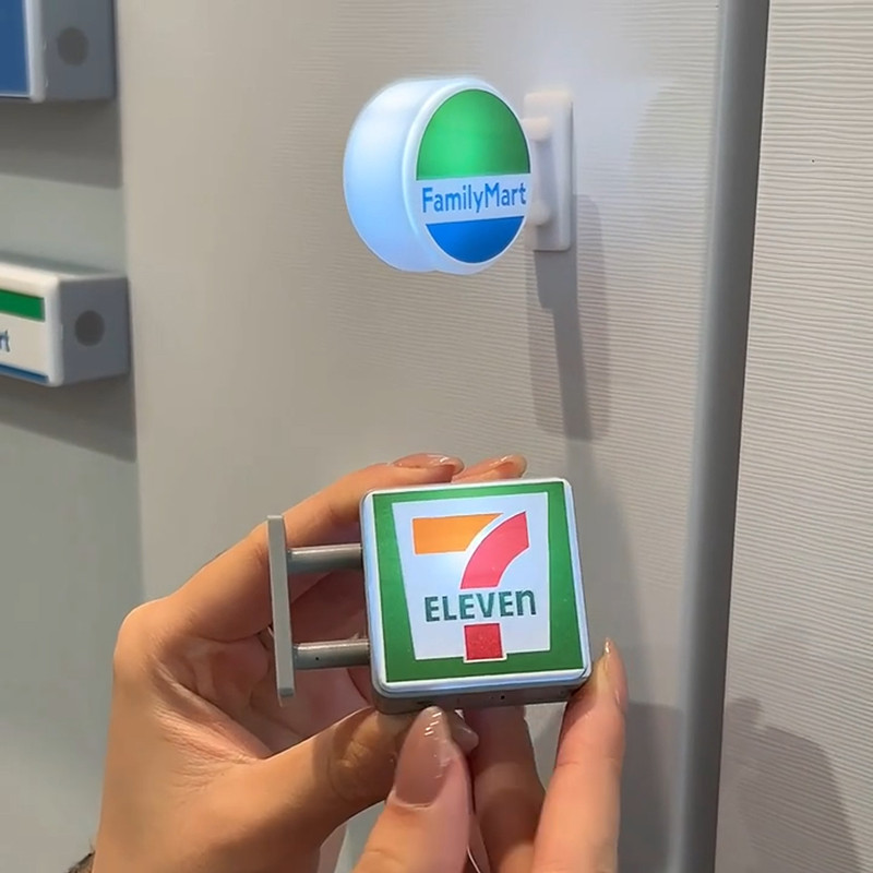 Creative Convenience Store Style Refrigerator Magnet Home Decor ...