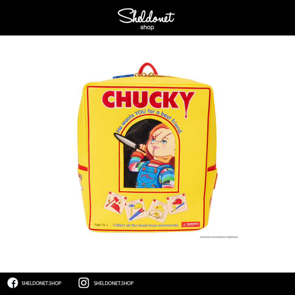 Loungefly: Childs Play Chucky Box Mini Backpack | Shopee Malaysia