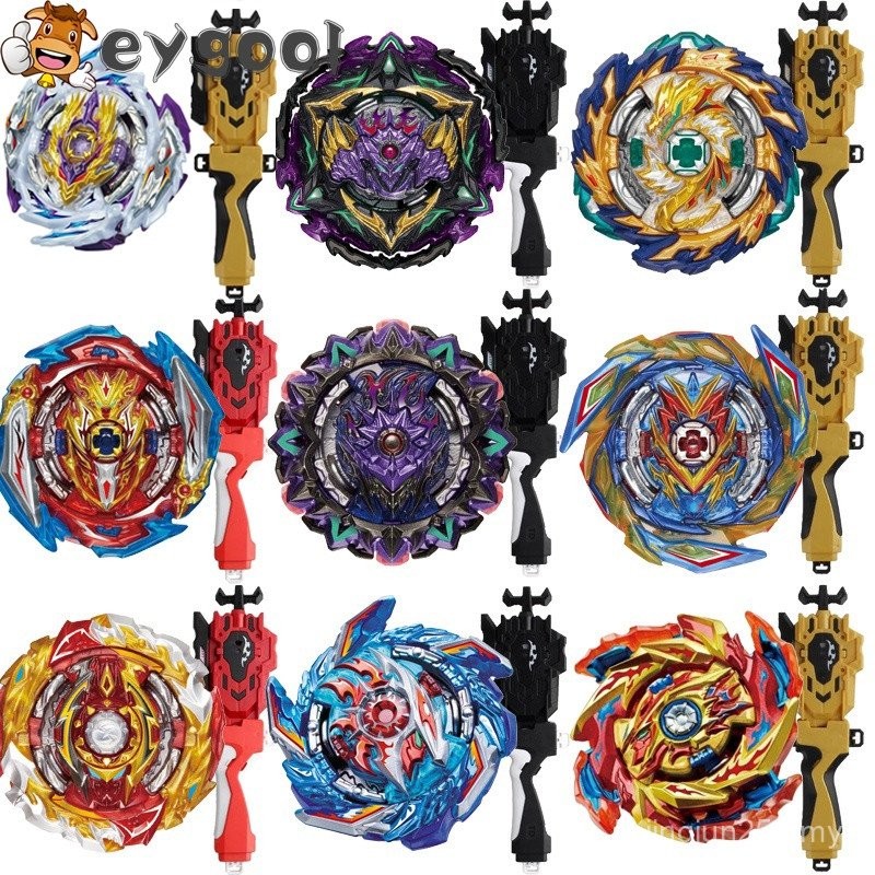 Beyblade Burst GT Metal Bayblade Kreisel Top with Launcher Handle Set Kid Beyblade Toys Boy Toy ...