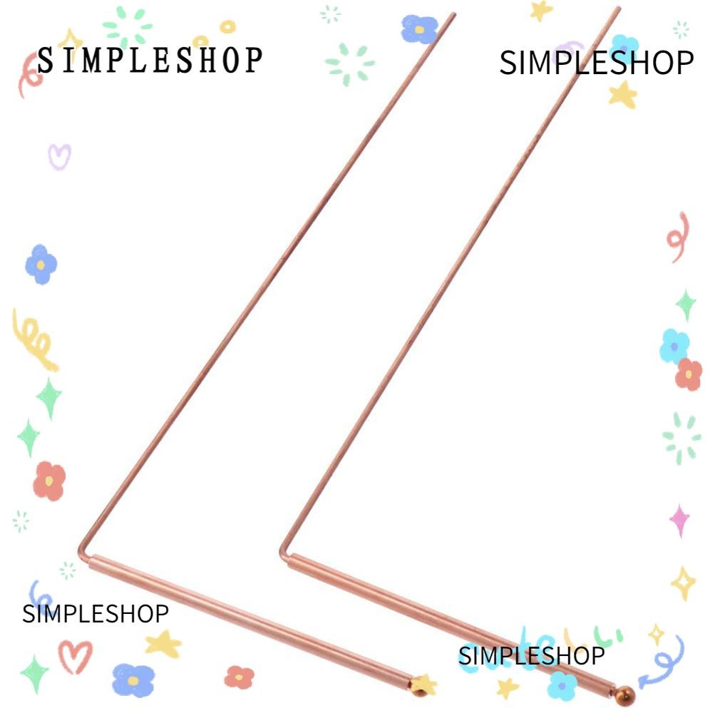 SIMPLESHOP 2PCS Dowsing rods, 99.9% Copper Pure Copper Ghost hunting ...