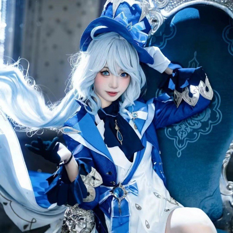 Yuanshen Glory Clothes Fukalos Fengdan Water God Funingna cosplay ...