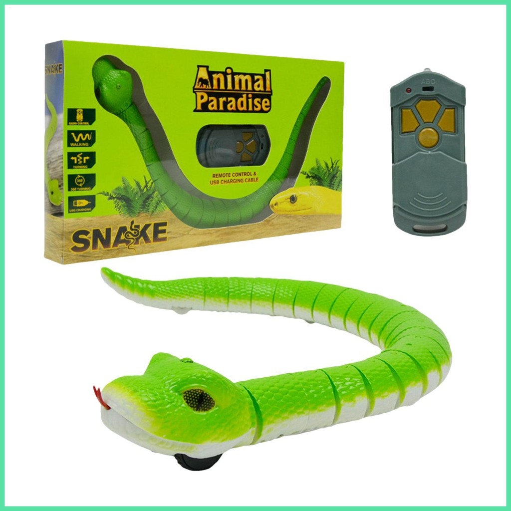 Infrared Controller Snake Toy Battery Powered Fake Snake Toy Fast ...