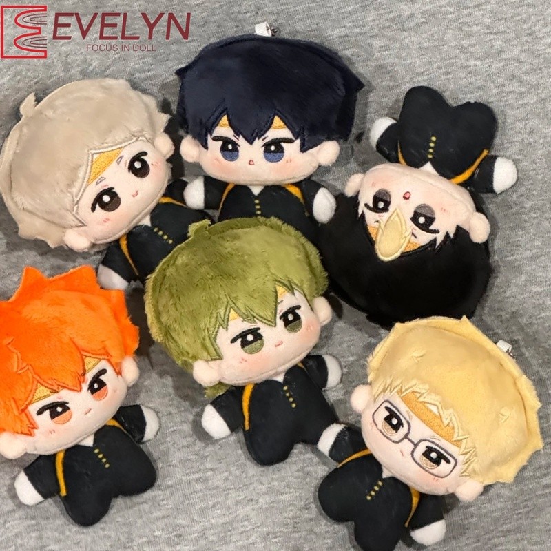 10cm Kawaii Haikyuu Mini Idol Doll Anime Plush Star Dolls Stuffed ...