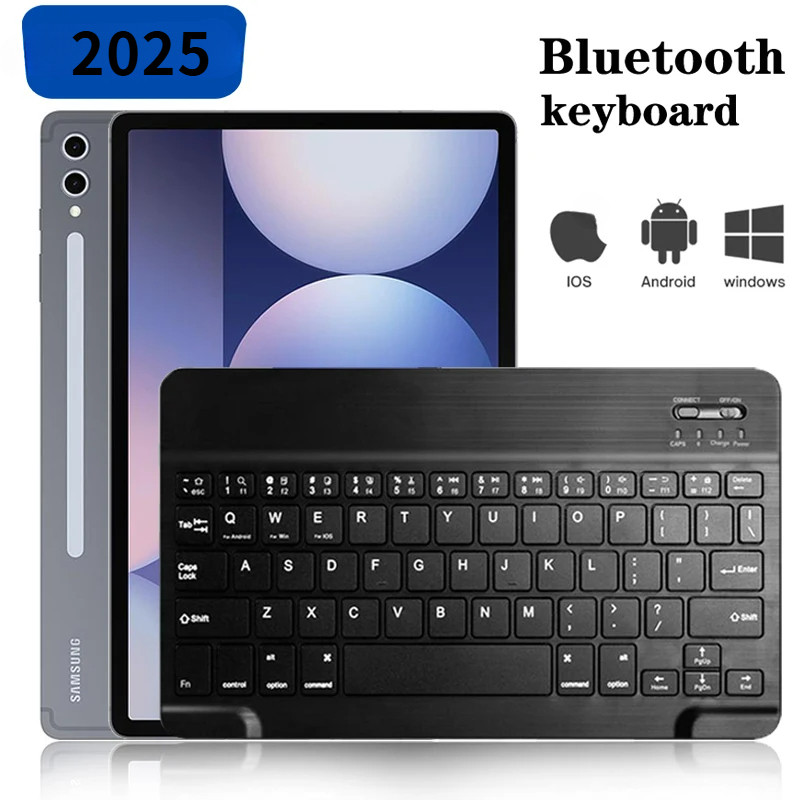 10 inch Universal Wireless Keyboard for Samsung Galaxy Tab S10 FE+ 13.1 ...
