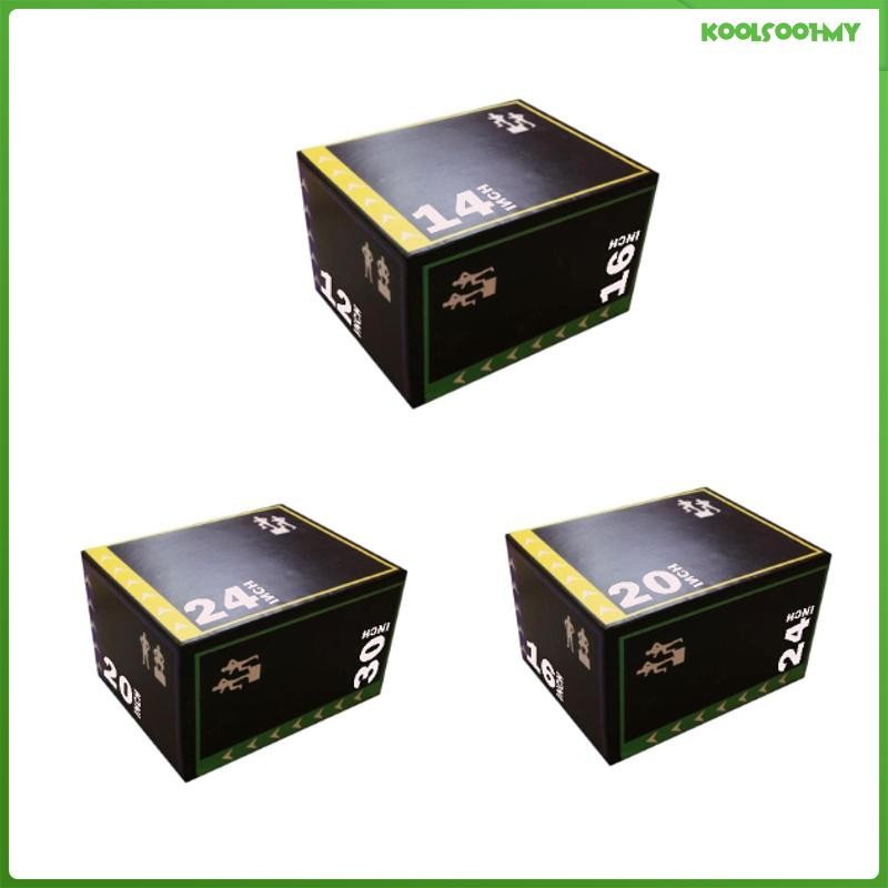 [KoolsoobdMY] 3 in 1 Plyometric Jumping Box Plyometric Box Jump ...