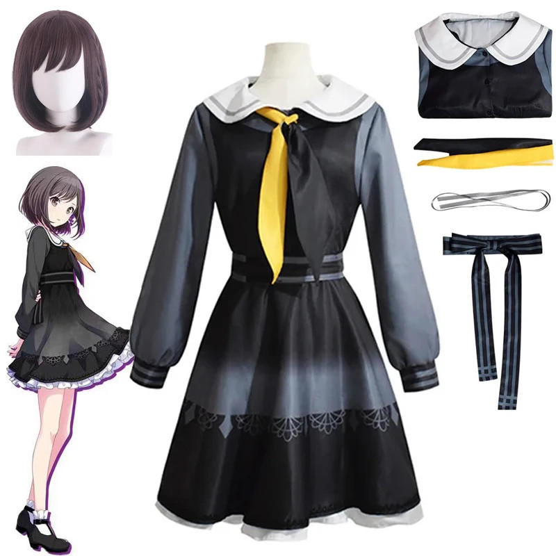 Shinonome Ena Cosplay Costume Wig Anime Project Sekai Colorful Stage ...