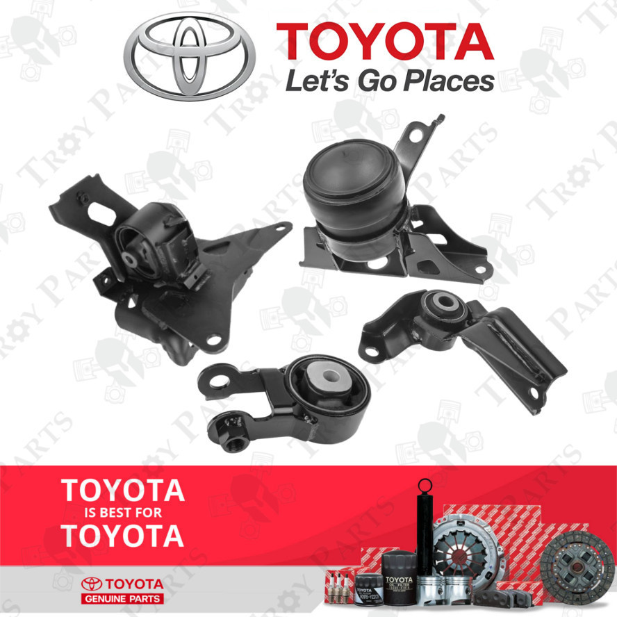 (1pc) Original Toyota Engine Mounting Set for Toyota Vios NCP93 AT Auto ...
