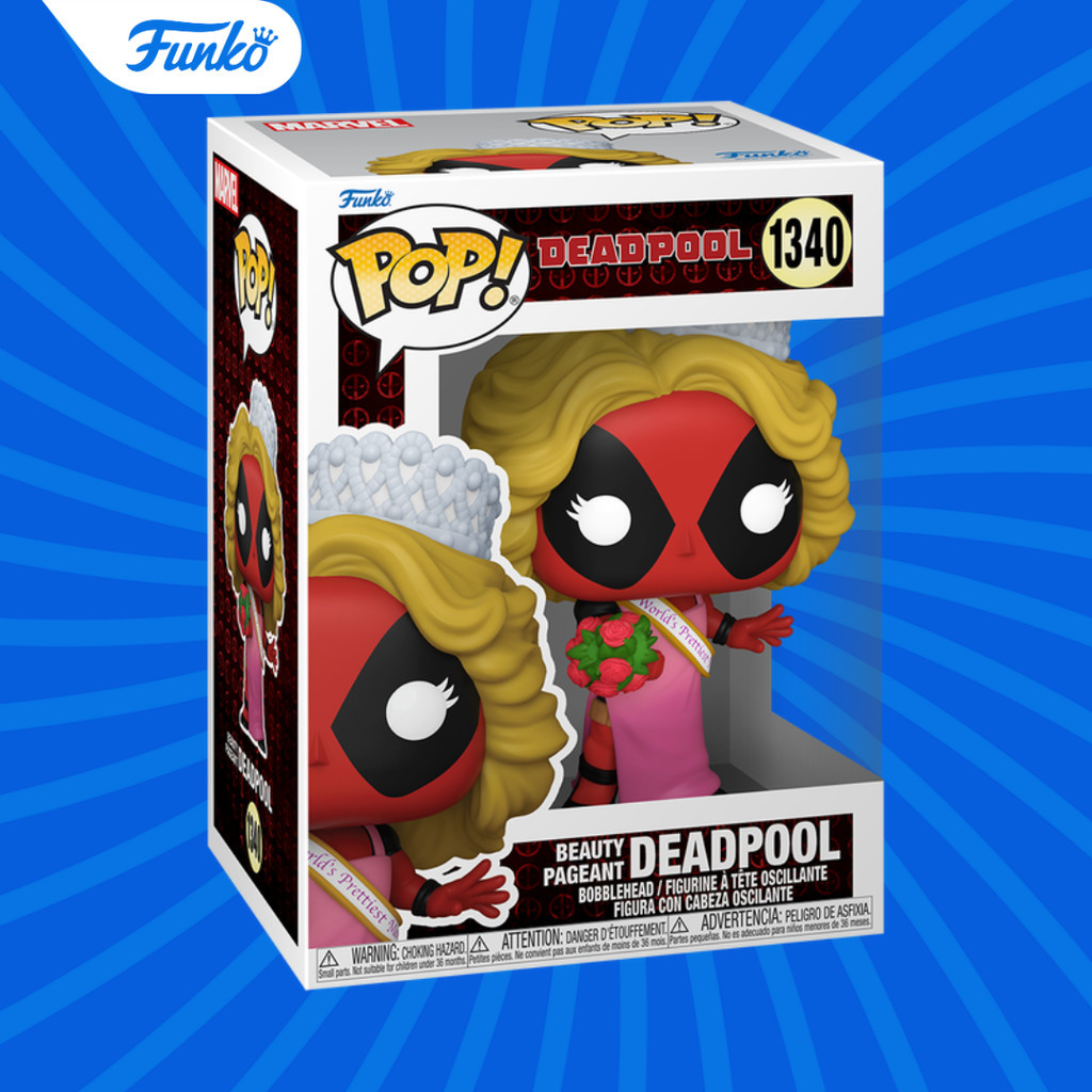 Funko POP! Marvel Deadpool - Beauty Pageant | Shopee Malaysia
