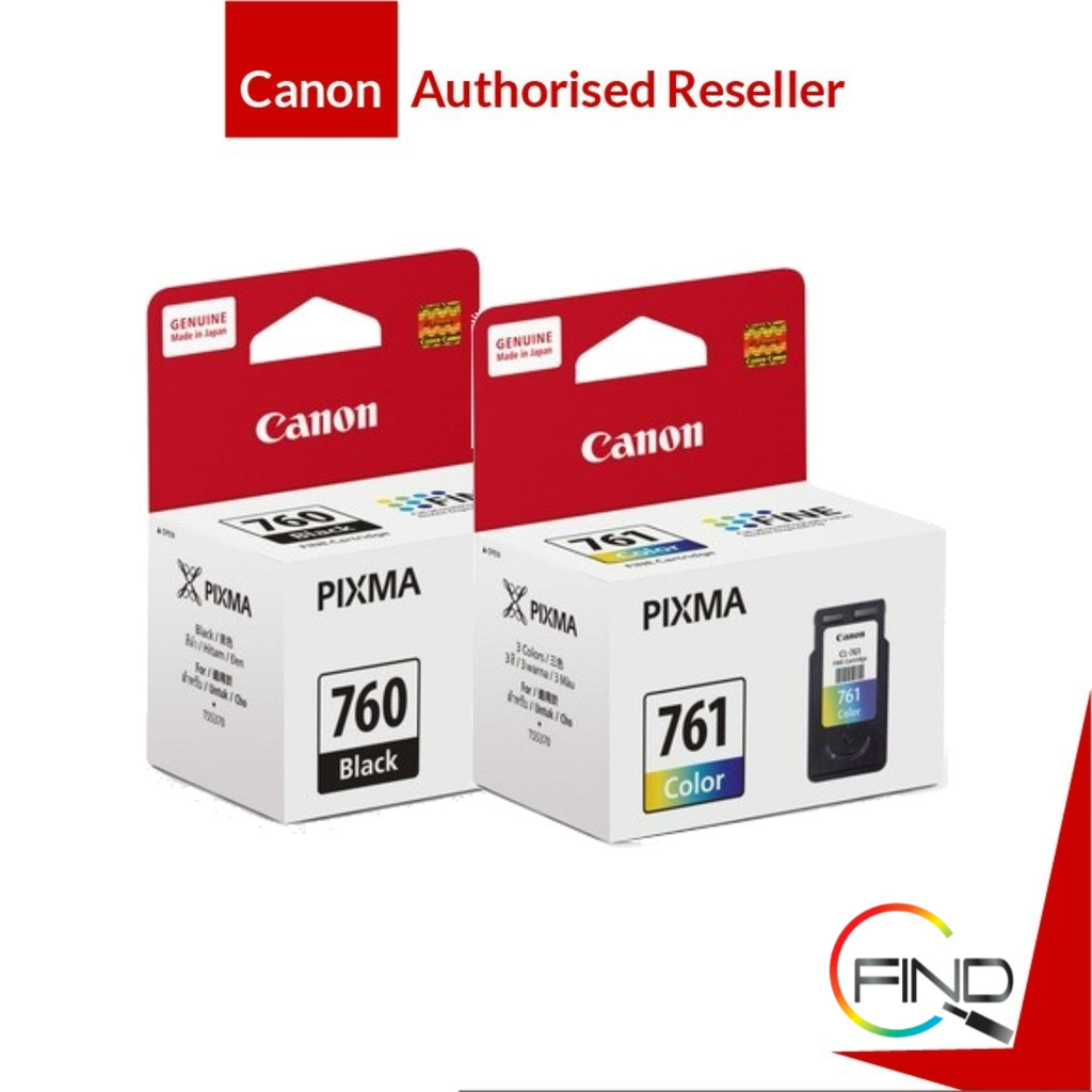 Canon PG-760 Black & CL-761 Color Cartridge for TS5370 | Shopee Malaysia