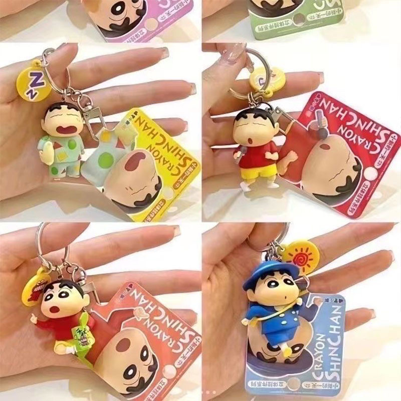 Ready stock New Crayon Shin chan Keychain Women's Cute and Exquisite ...
