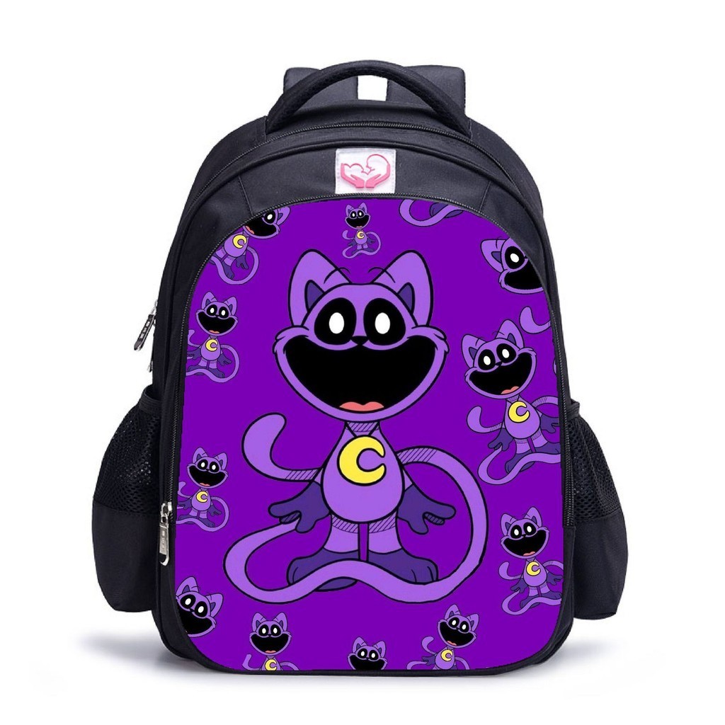 Smiling critters Printed backpack for primary and secondary school ...