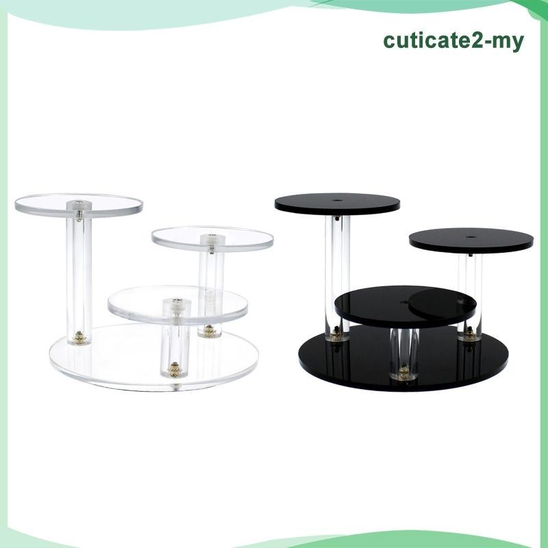 [CuticateddMY] Round Acrylic Riser, Round Acrylic Display Stand, Round ...