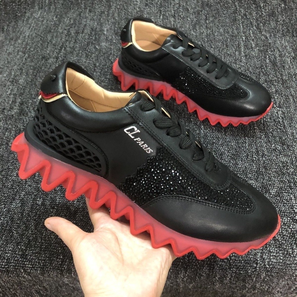 Original Quality cl red sole shoes shark sole water diamond sports ...
