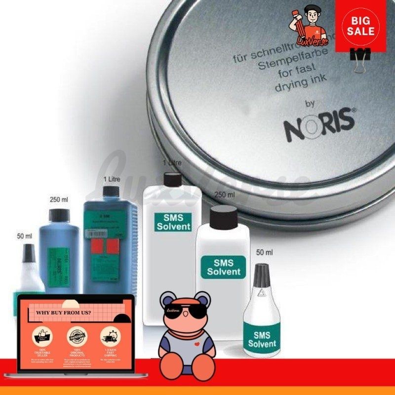 NORIS SOLVENT 50ml/250ml/1Litre 🔥ReadyStock🔥 | Shopee Malaysia