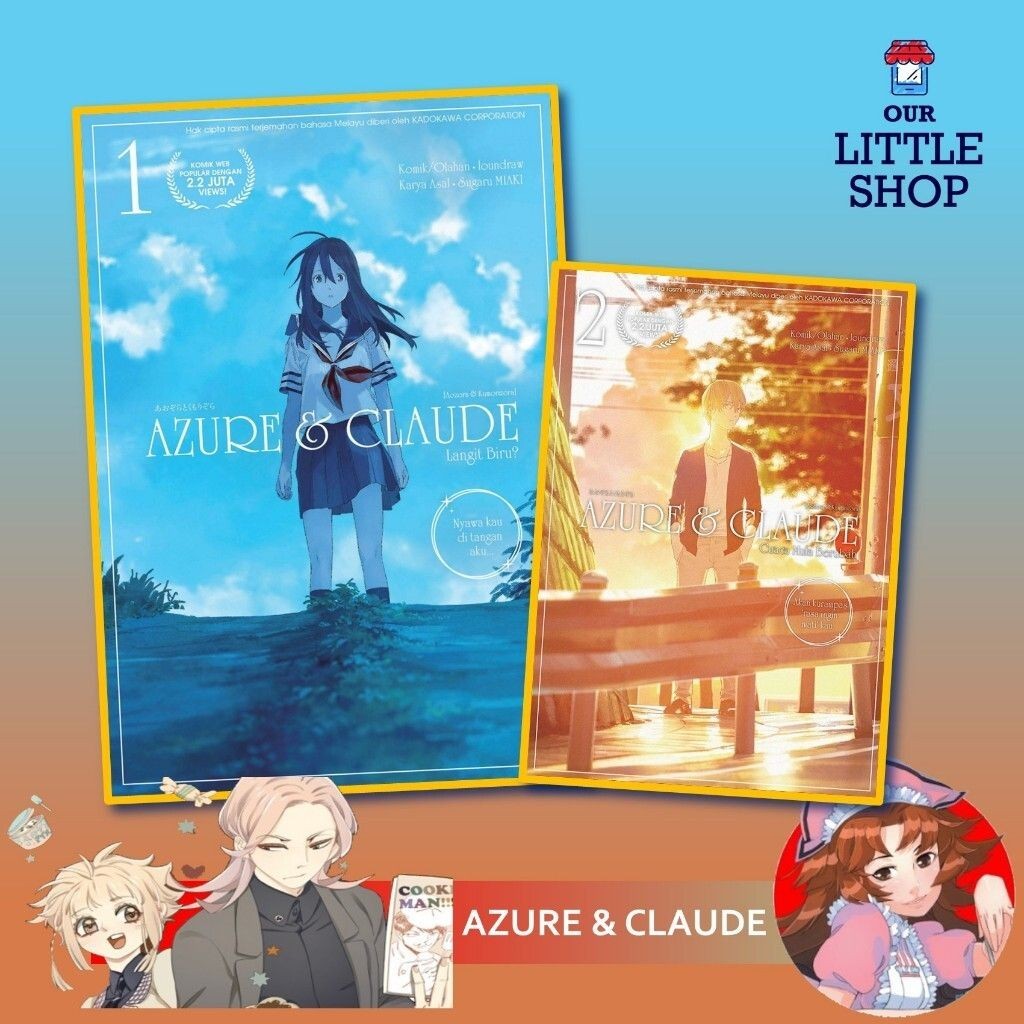 AZURE & CLAUDE [GEMPAK STARZ SIRI ROMANTIK DAN DRAMA] | Shopee Malaysia