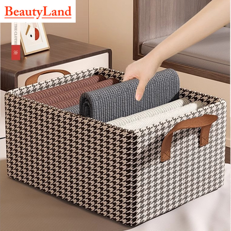 Ready Stock~ Steel Frame Foldable Storage Box Large Size Home Bedroom ...