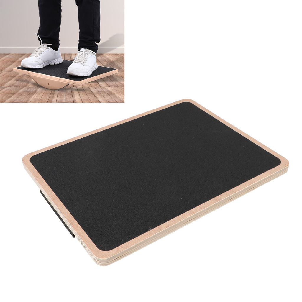 HEO~Rocker Board For Standing Desk Physical Anti Slip Ankle Stretching ...