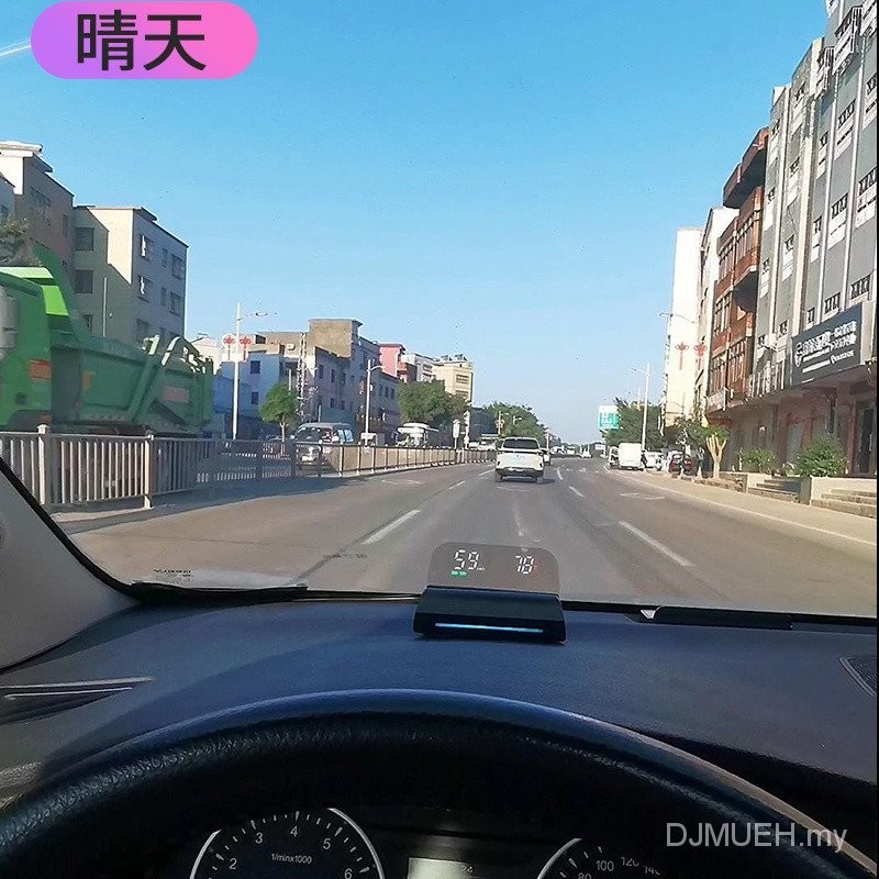 Electric Foldable HUD HUD Display Car Multifunctional OBD Speed Water ...