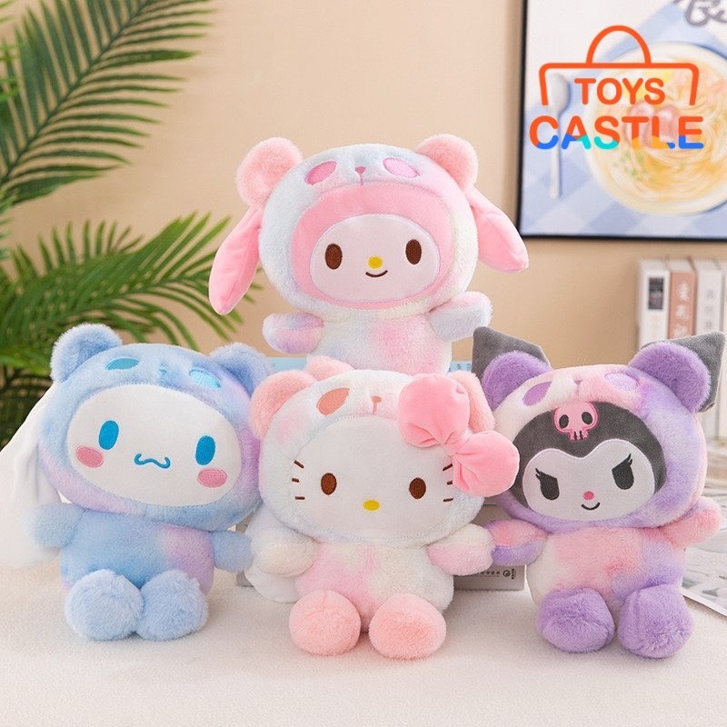 [Fast Shipping] Sanrio Plush Toy Kuromi My Melody Cinnamoroll Hello Kitty pochacco Doll Birthday ...
