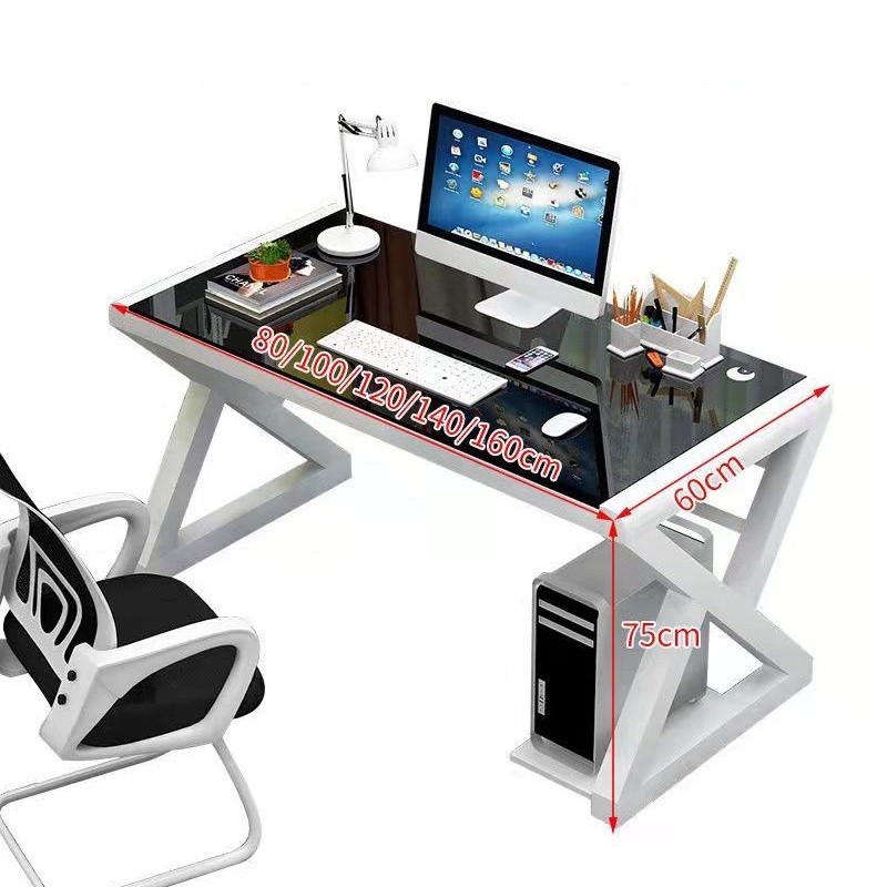 YOULITE Tempered Glass Computer Gaming Game Study Ergonomic Office ...