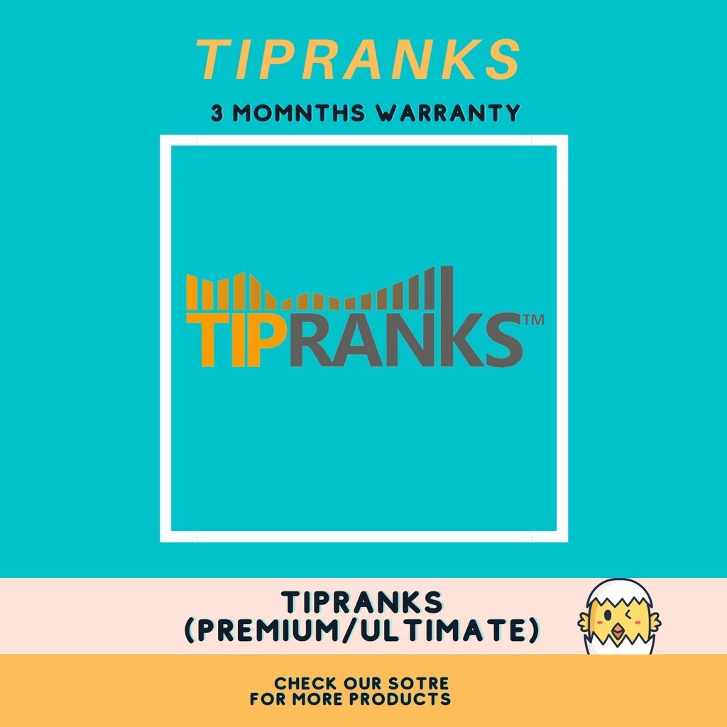 TipRanks.com Premium Account (Lifetime Warranty) | Shopee Malaysia