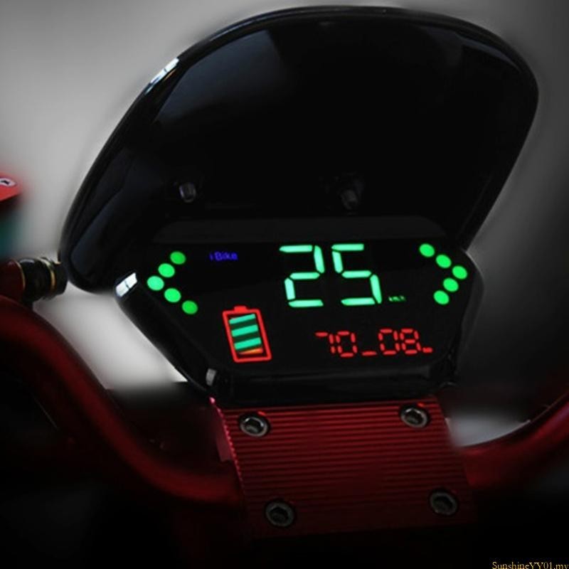 SUN Scooter LED Display 36V 48V 60V 72V Waterproof Electric Bike LED ...