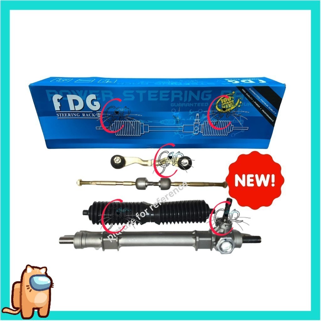 STEERING RACK ASSY PROTON SAGA 8V 12V ISWARA (NO POWER) (NEW) | Shopee ...