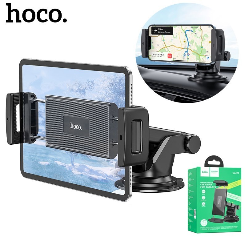 HOCO CA120 Car Phone Holder Tablet Stand Center Console Car Holder Easy ...