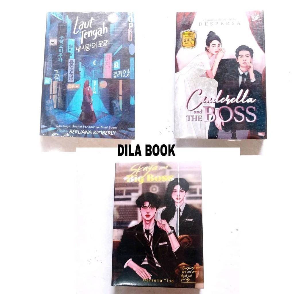 1 Package Of 3 Teenage NOVEL Books: THE Mediterranean Sea+CINDERELLA AND THE BOSS+SKAYA AND THE ...