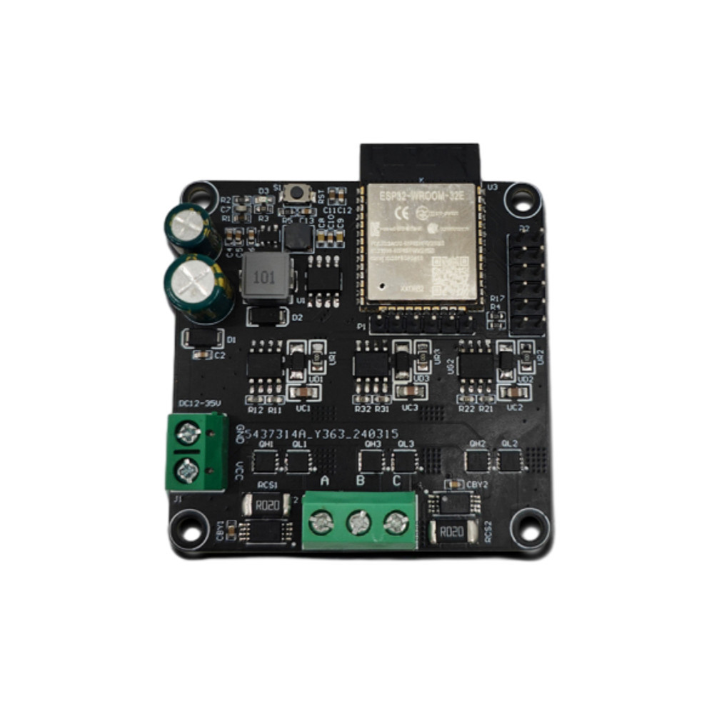 ESP32 Brushless Motor Driver Board 20A Wireless WIFI Bluetooth Simple ... ESP32 Brushless Motor Driver Board 20A Wireless WIFI Bluetooth Simple ...