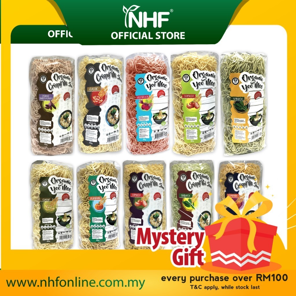 Earth Living Organic Yee Mee (350g/380g) | Shopee Malaysia