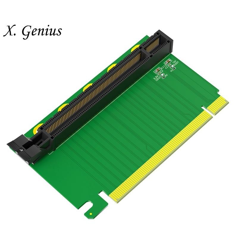 PCI-E 16X 3.0 90 Degree Reverse Male to Female Riser Card for 2U Server ...