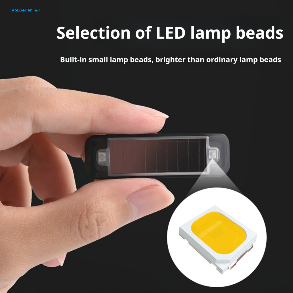 aoyuedan Wireless Warning Light Ultra-bright Solar Warning Light ...